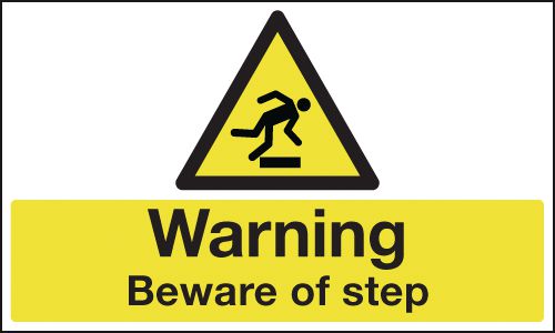 Trip Hazard Sign - Trip & Slip Hazard Signs - Fast | Seton